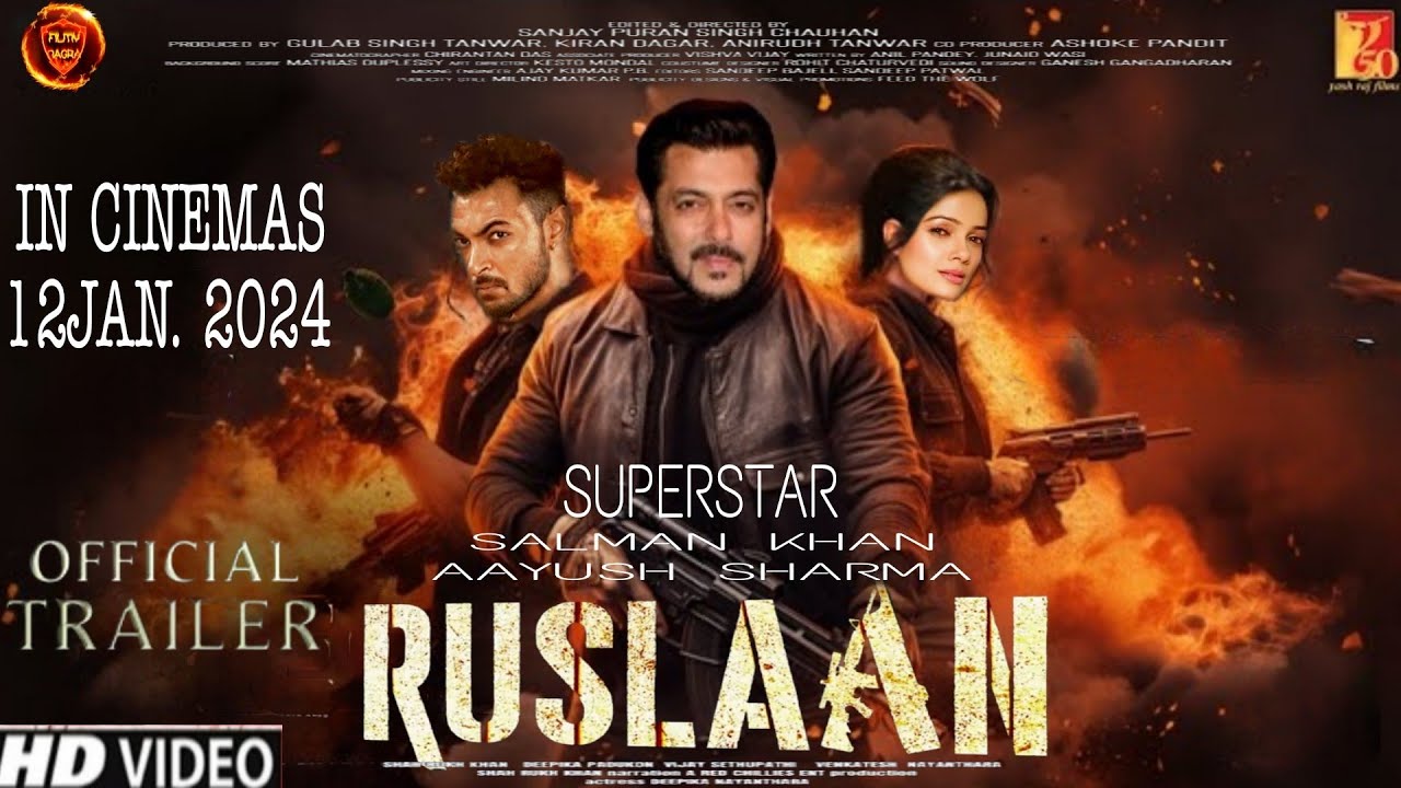 Ruslaan l Official Trailer l Salman Khan l Aayush Sharma l Motion ...