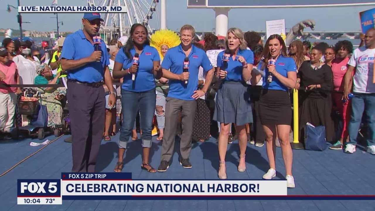 FOX 5 Zip Trip National Harbor Finale: Steve, Wisdom and Erin join the ...