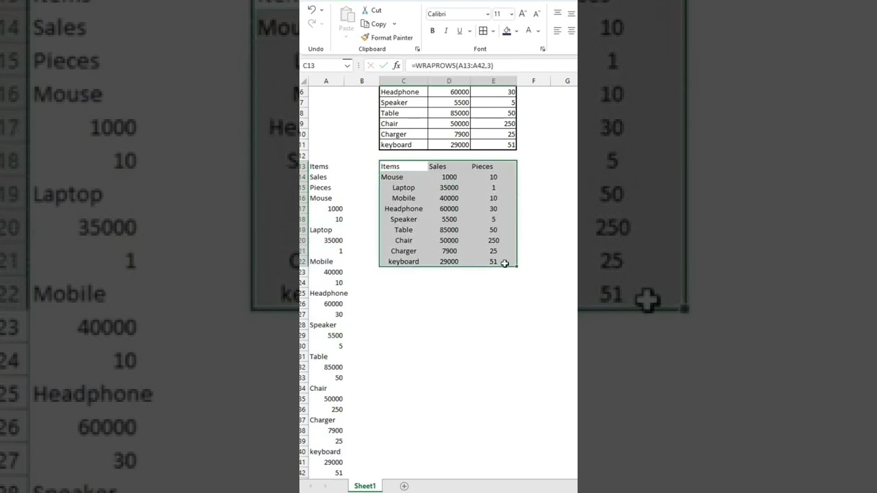 #shorts | how to impress your boss with excel skills | remove manual ...