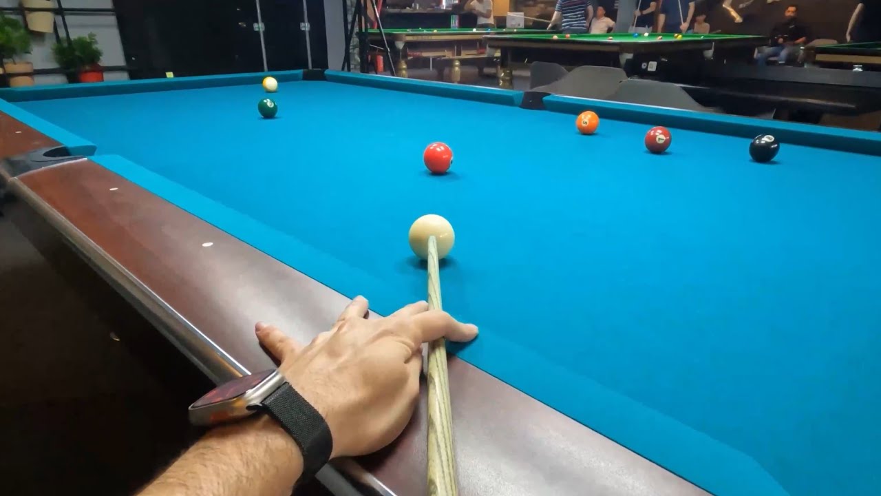 Pool Headcam Pov And Table View Cue Ball Control Asmr Satisfying Videos