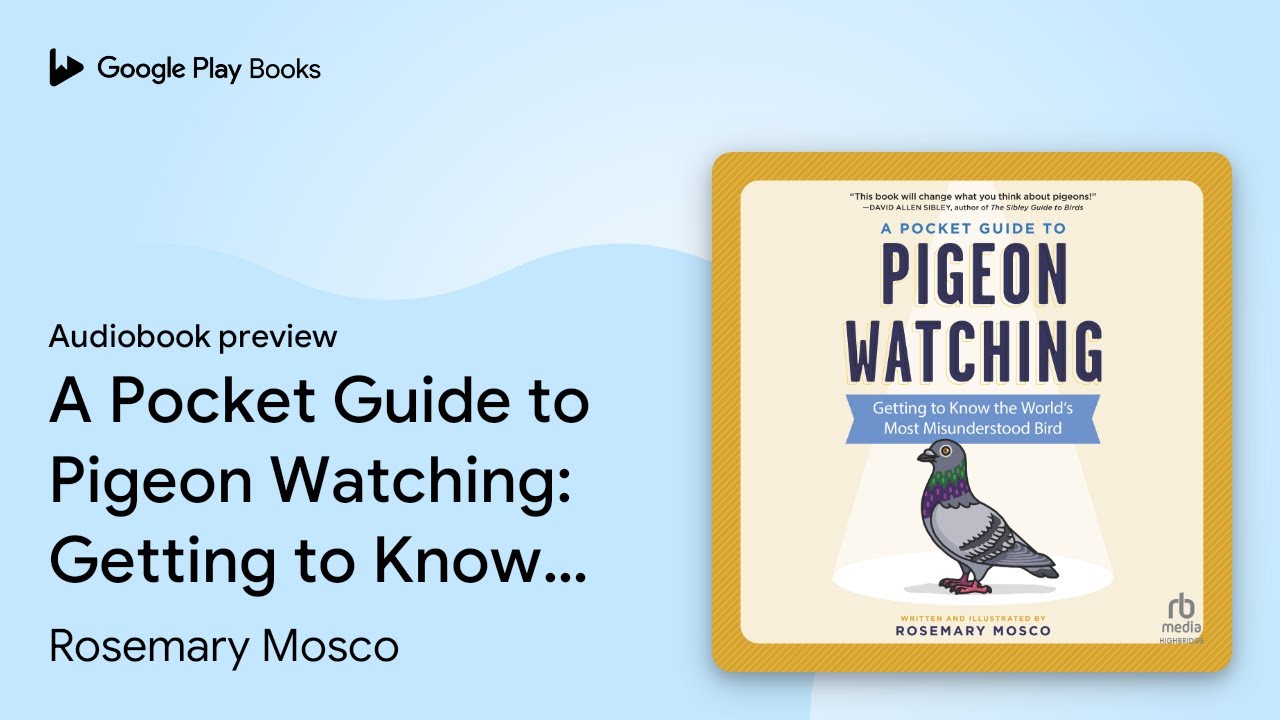A Pocket Guide to Pigeon Watching: Getting to… by Rosemary Mosco ...