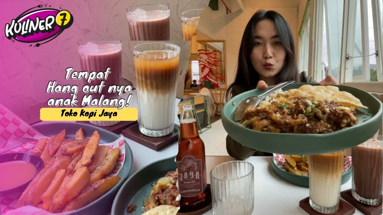 KULINER MALANG - TEMPAT NGOPI SEMUA UMUR - TOKO KOPI JAYA - YouTube