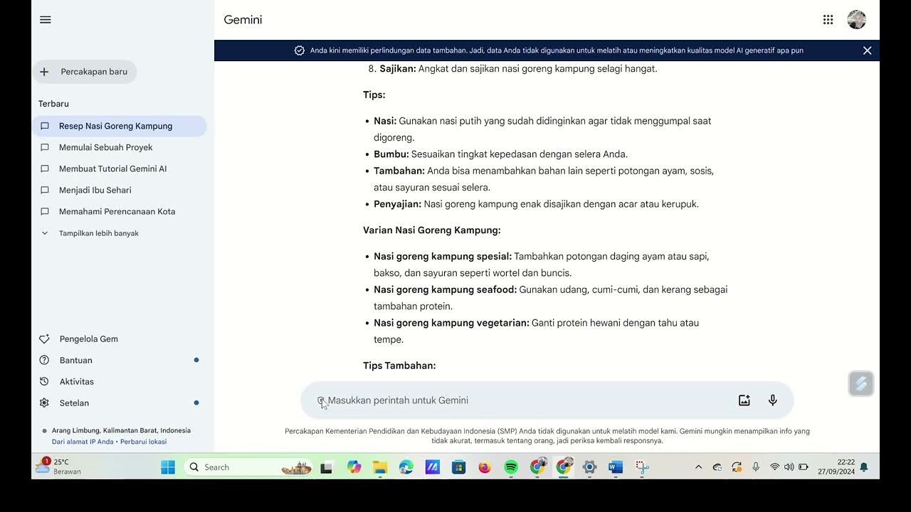 PENGGUNAAN GEMINI AI UNTUK PEMBUATAN MODUL AJAR . #pembatiklevel3 # ...