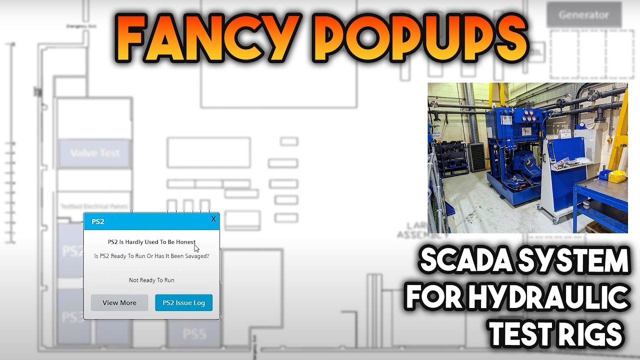 Fancy Popups - WinCC Unified SCADA System - YouTube