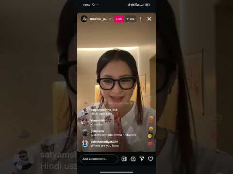 Maxina Paonam Instagram Live Highlights ✨