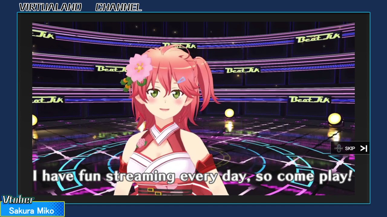 Neptunia Virtual Stars Vtuber Loading Screen - Sakura Miko (Hololive ...