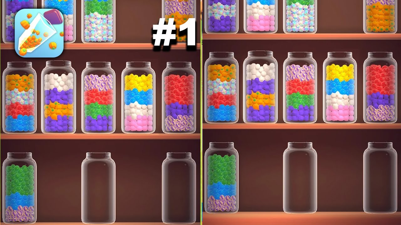 Kitchen Sort 3D - New Release - Hyper Hybrid Casual - Gameplay ...