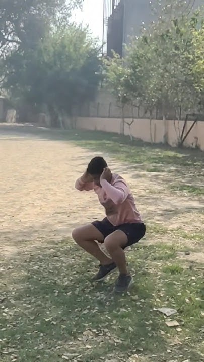 How to Do a Frog jump exercise #hardwork #sports - YouTube