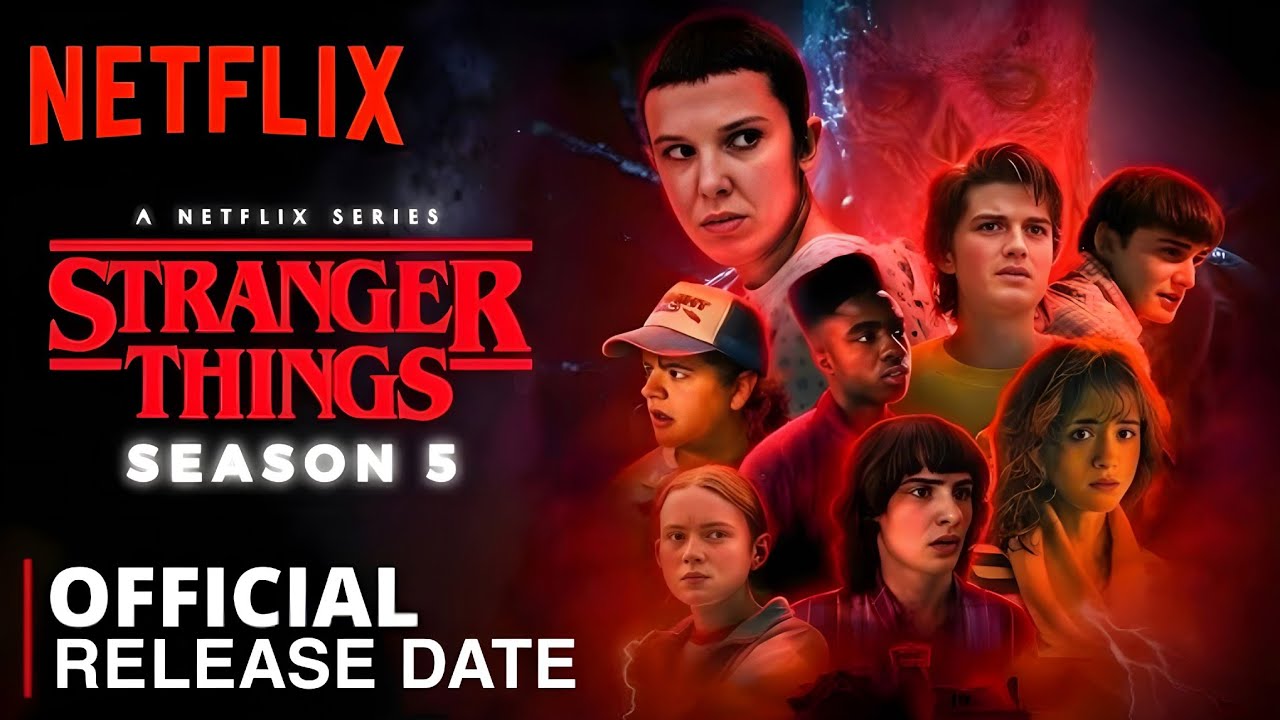 Stranger Things Season 5 Official Release Date | Stranger things 5 ...