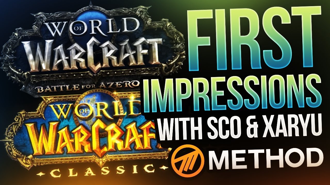 World of Warcraft Classic & Battle for Azeroth First Impressions with ...