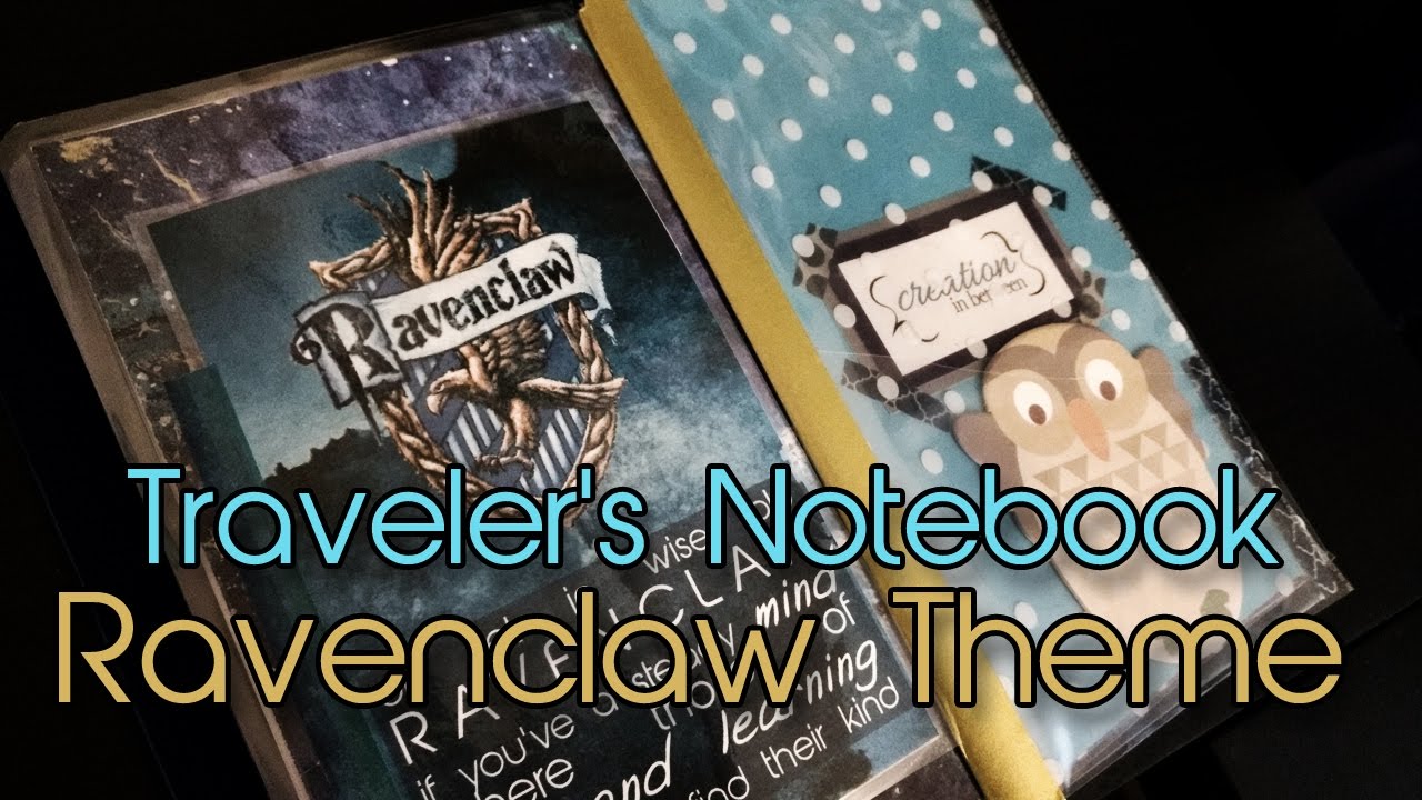 Fauxdori / Midori / Traveler's Notebook | Ravenclaw Theme | Harry ...