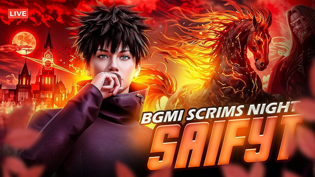 CRAZY BGMI NIGHT | BGMI LIVE | saifYT - YouTube