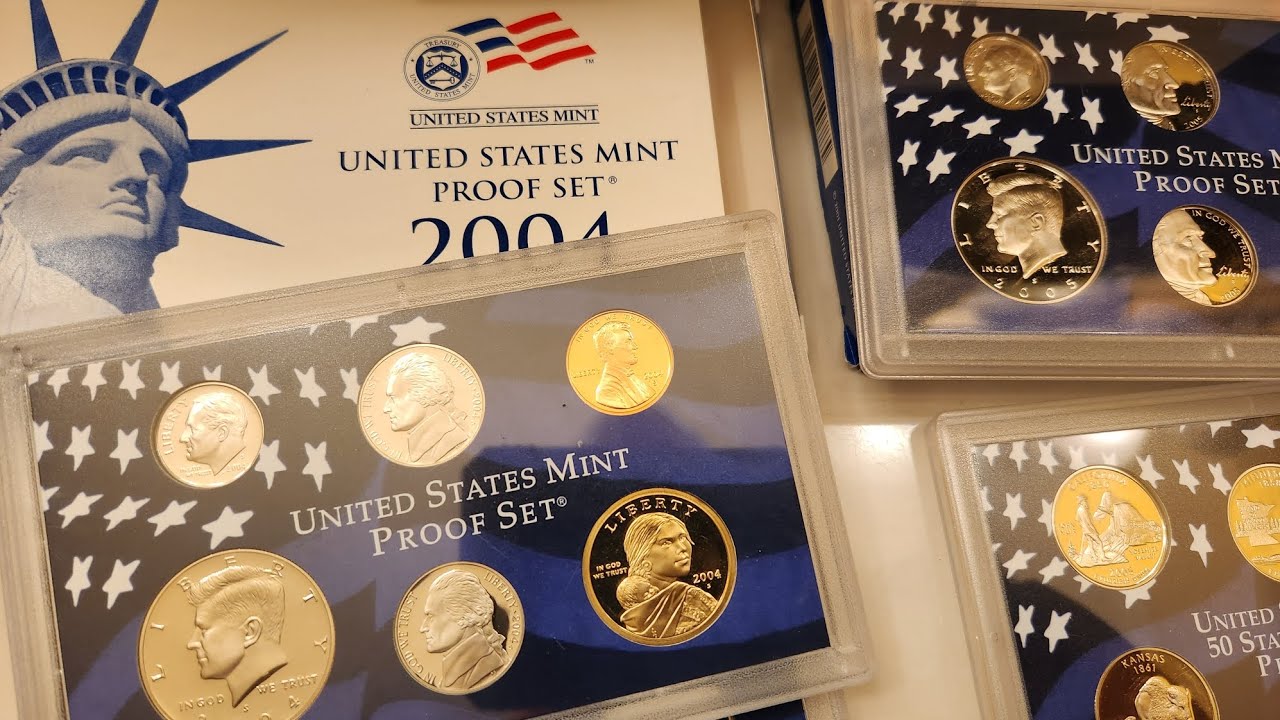 Some of my favorite U.S Mint Clad Proof sets :) #usproofsets # ...