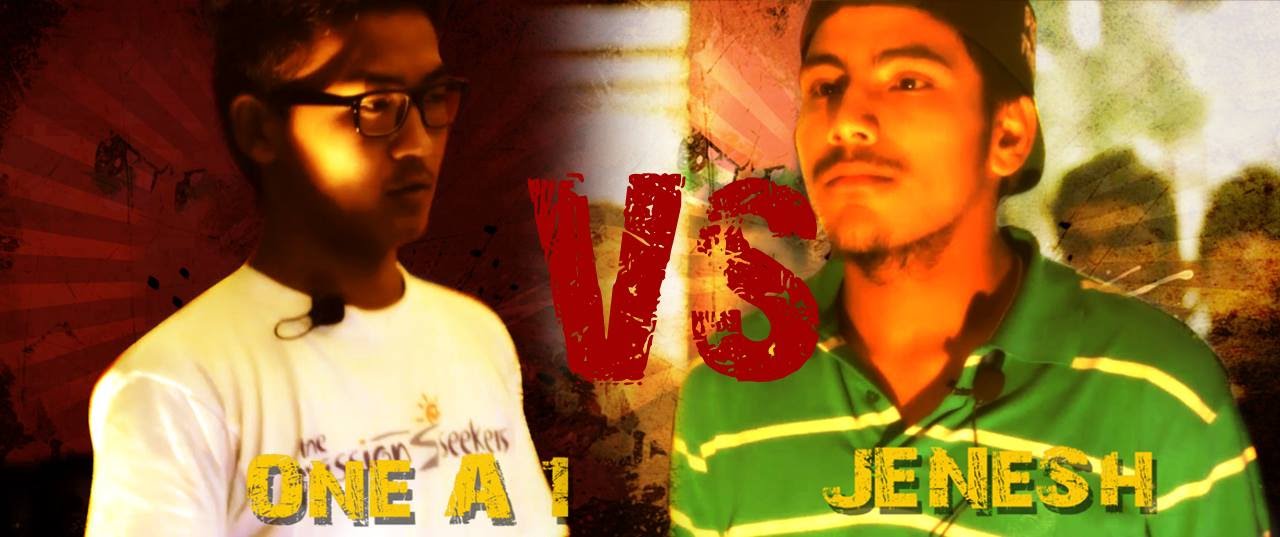One A1 Vs Jenesh - Raw Barz (Rap Battle) - YouTube