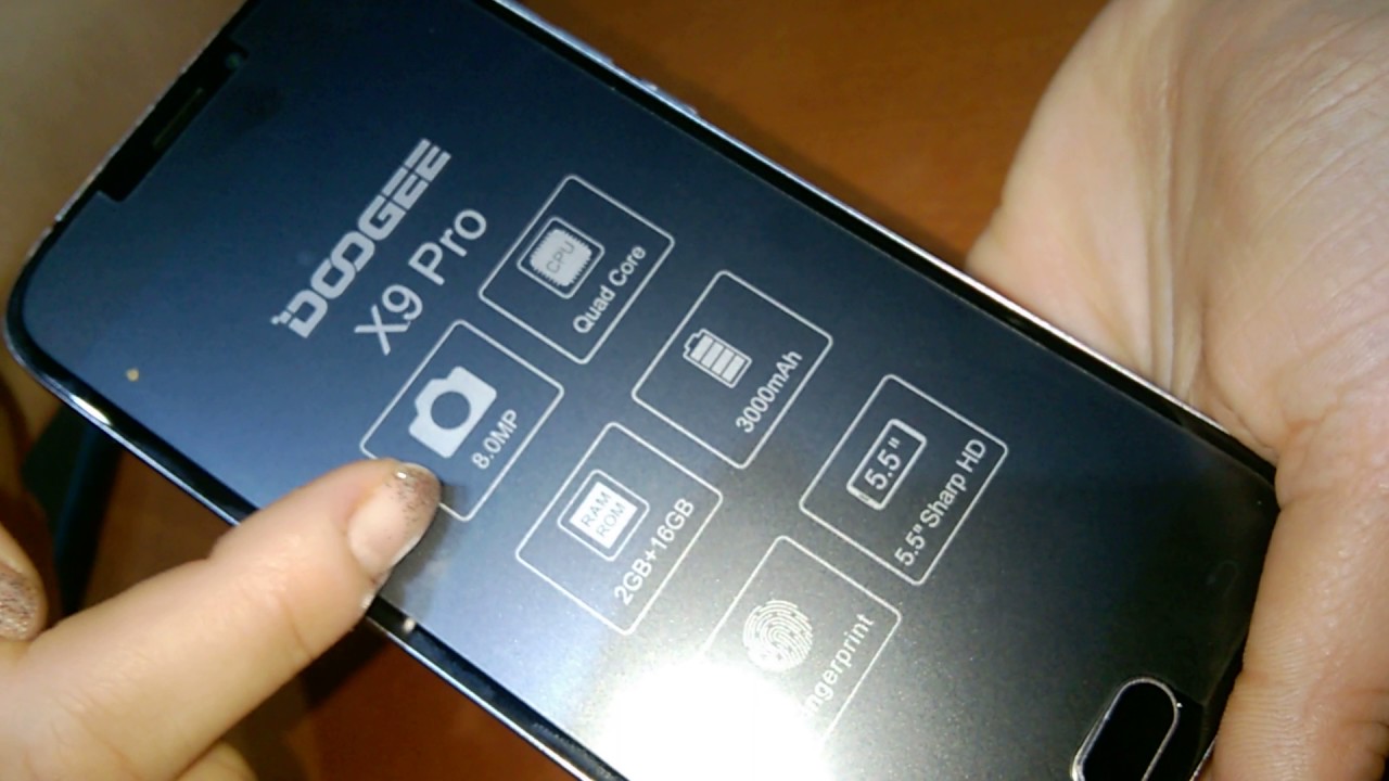 DOOGEE X9 Pro - YouTube