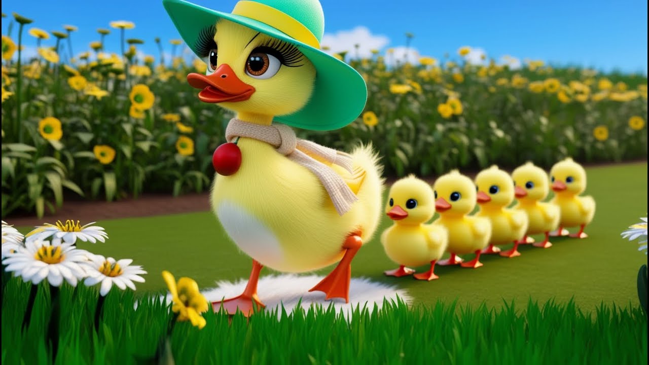 Five Yellow Ducks Kids Nursery Rhymes || P4||Meemaa kids - YouTube