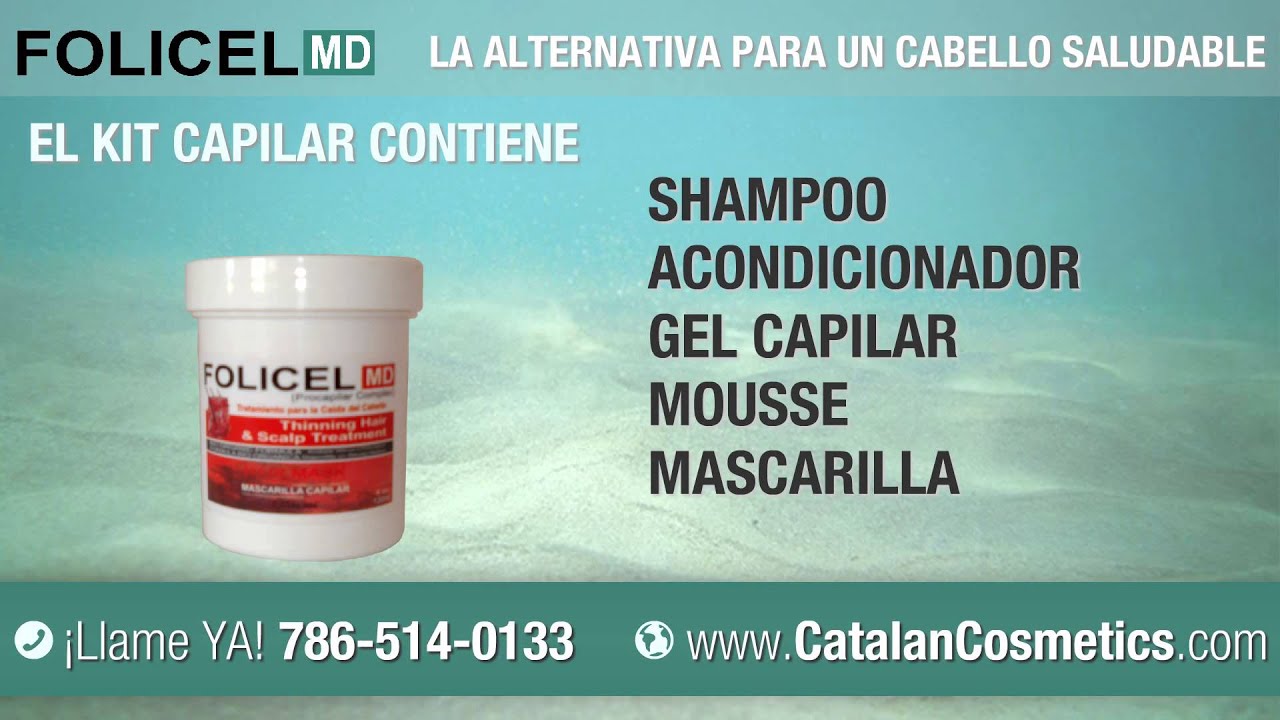Folicel md 30 sec - YouTube