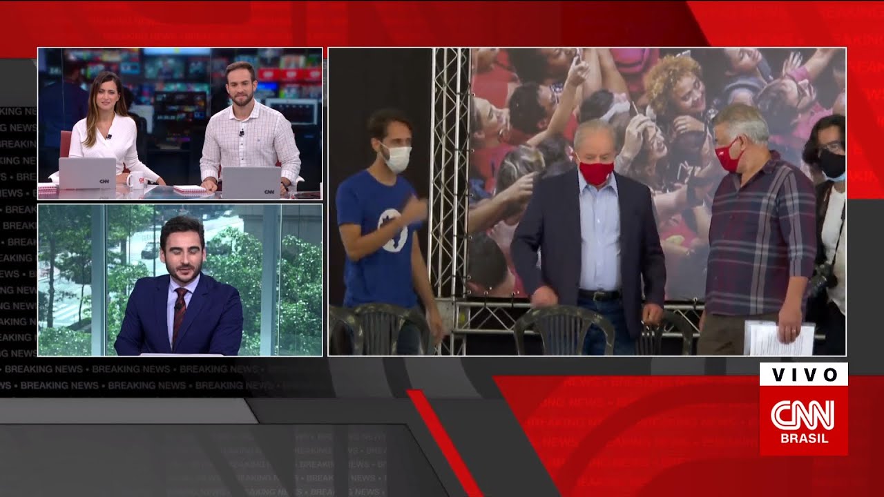 Encerramento do "Live CNN Brasil" e inicio do "Visão CNN" ÀS 14:36 (10 ...