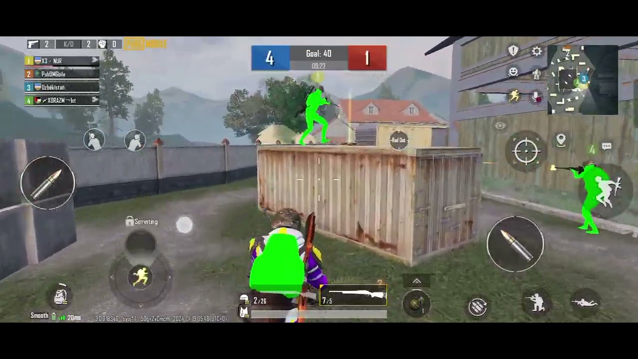 pubg_chit_yashil odam grenn bodiy - YouTube