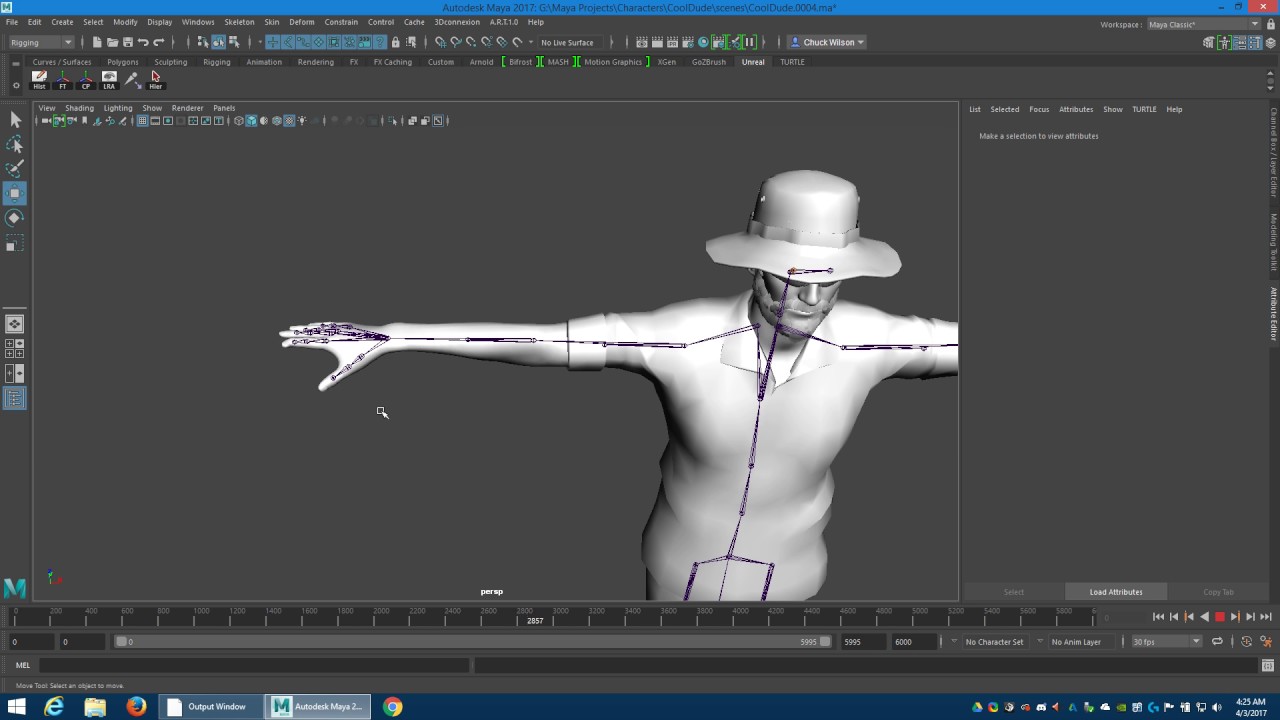 Unreal Engine 4 Maya ART tools testing - YouTube