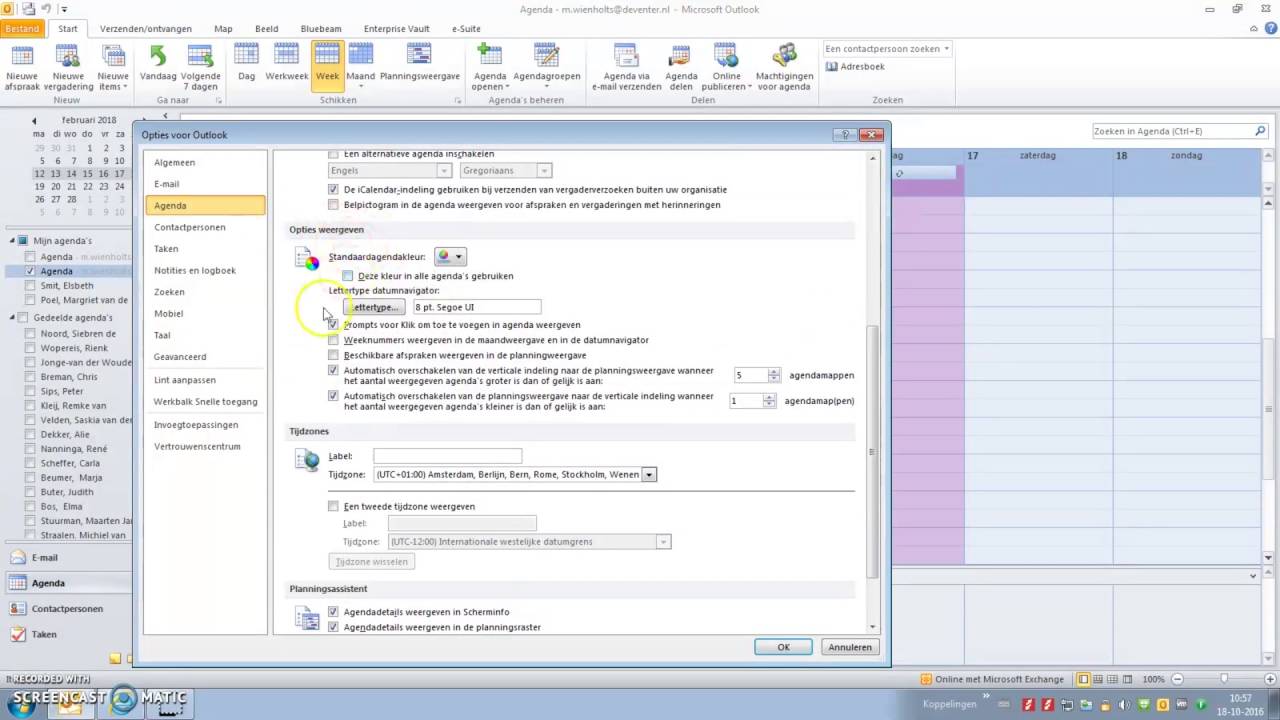 Outlook Weeknummers Toevoegen Aan Agenda YouTube Outlook Weeknummers Toevoegen Aan Agenda YouTube