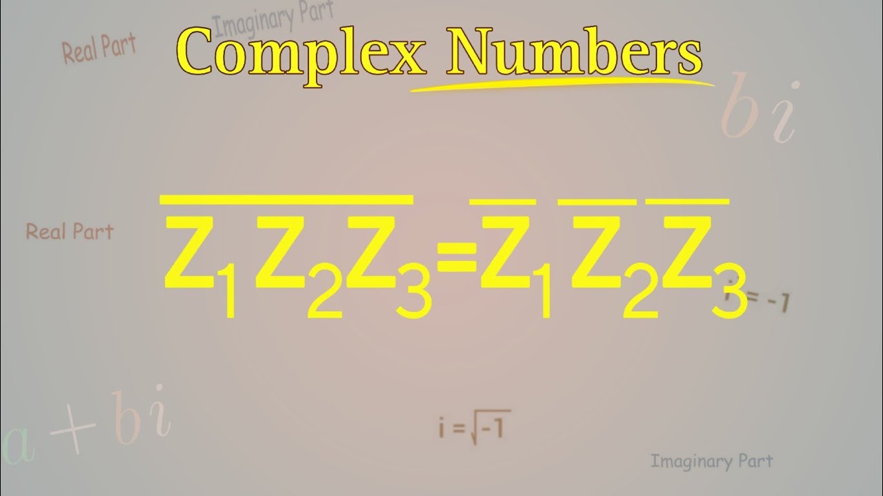 How To Solve z 1 Z 2 Z 3 z 1 Z 2 z 3 Complex Numbers Bangla