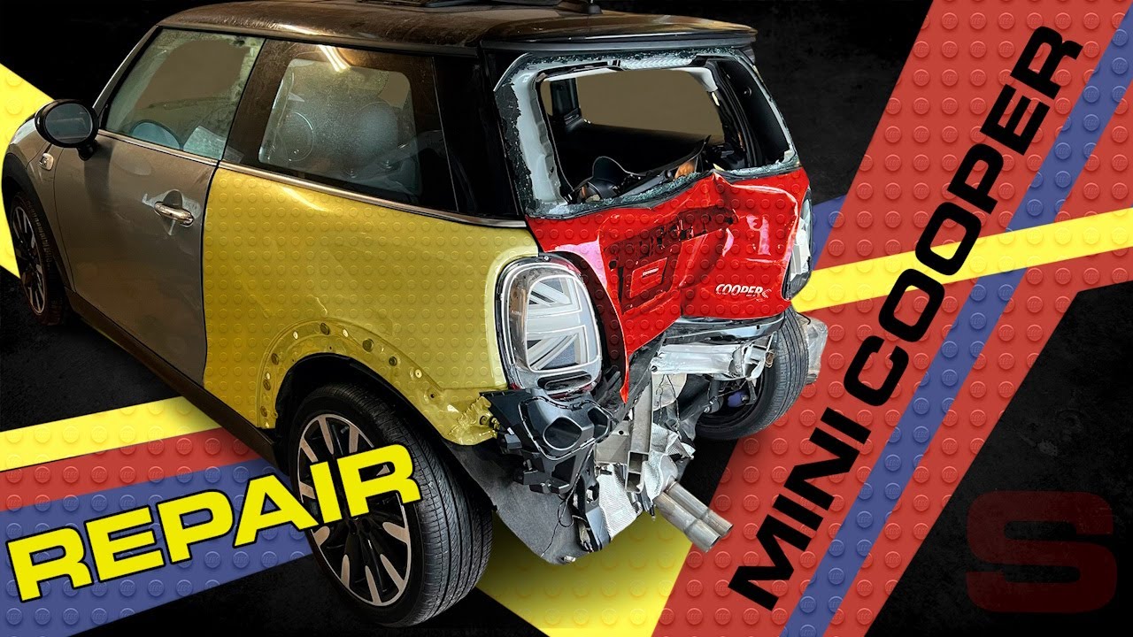 MINI Cooper S. Rebuilding the rear end. Замена задней части. - YouTube
