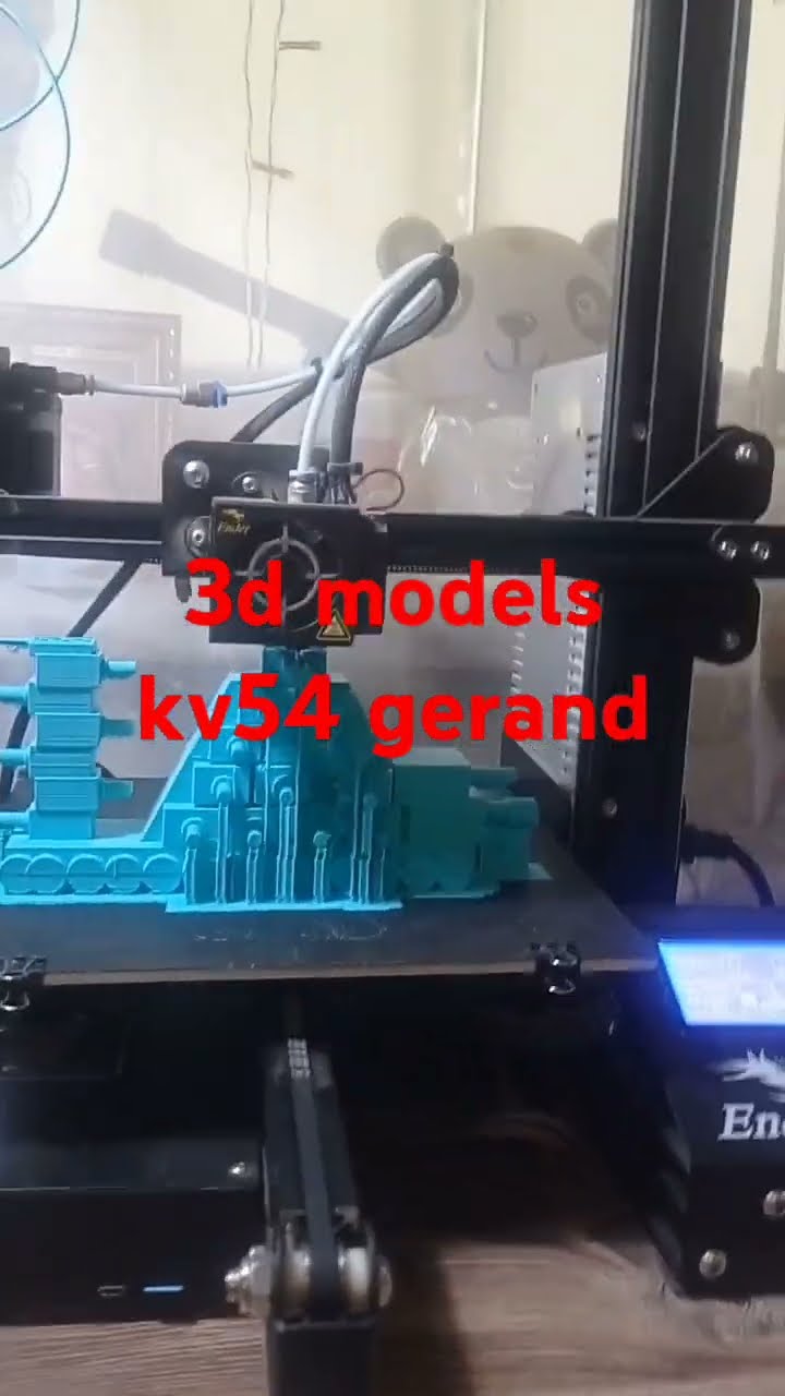 3d models kv54 gerand - YouTube