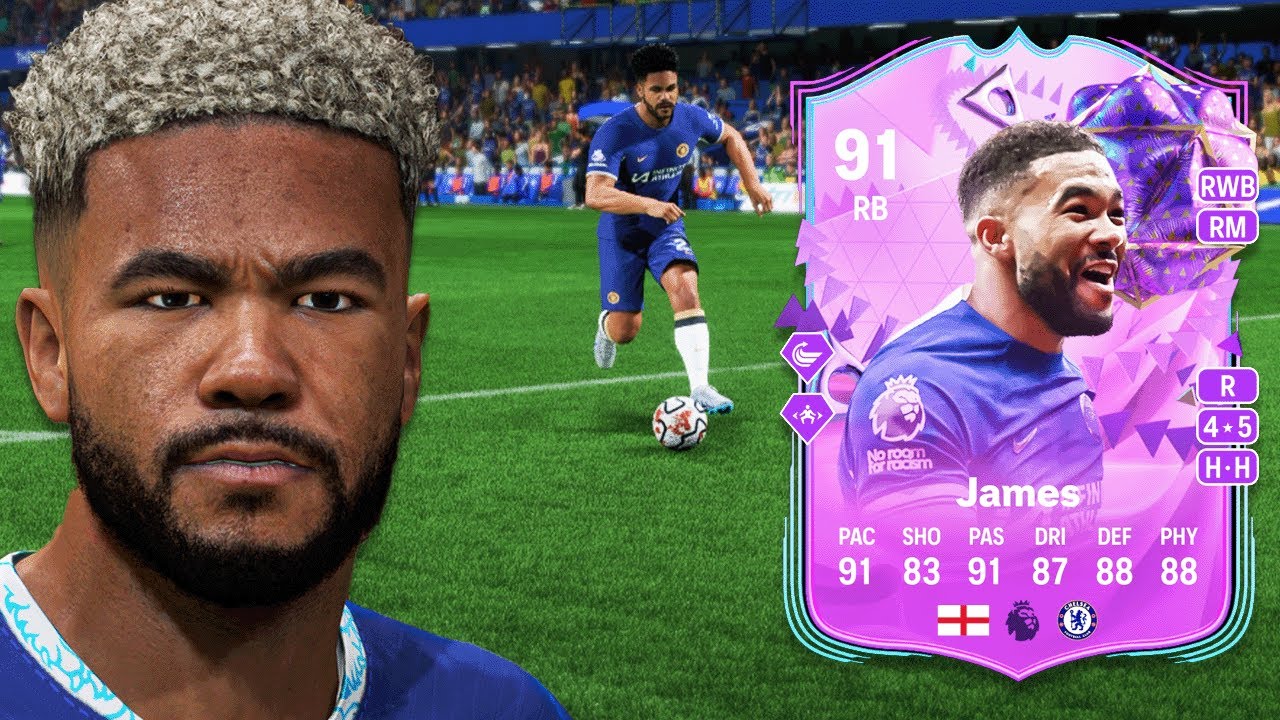 GREAT VALUE! 91 ULTIMATE BIRTHDAY REECE JAMES SBC PLAYER REVIEW | EA FC ...