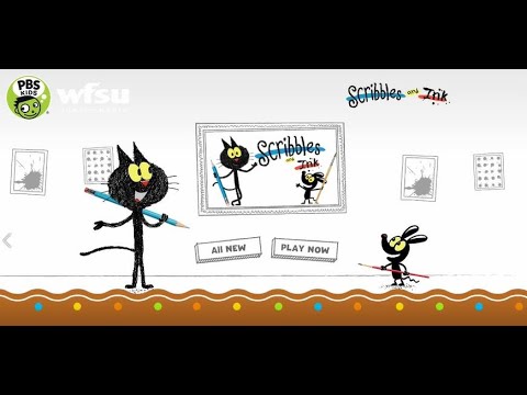 Scribbles and Ink (2): Rainy Day Gameplay Walkthrough (PBS Kids Games) - YouTube