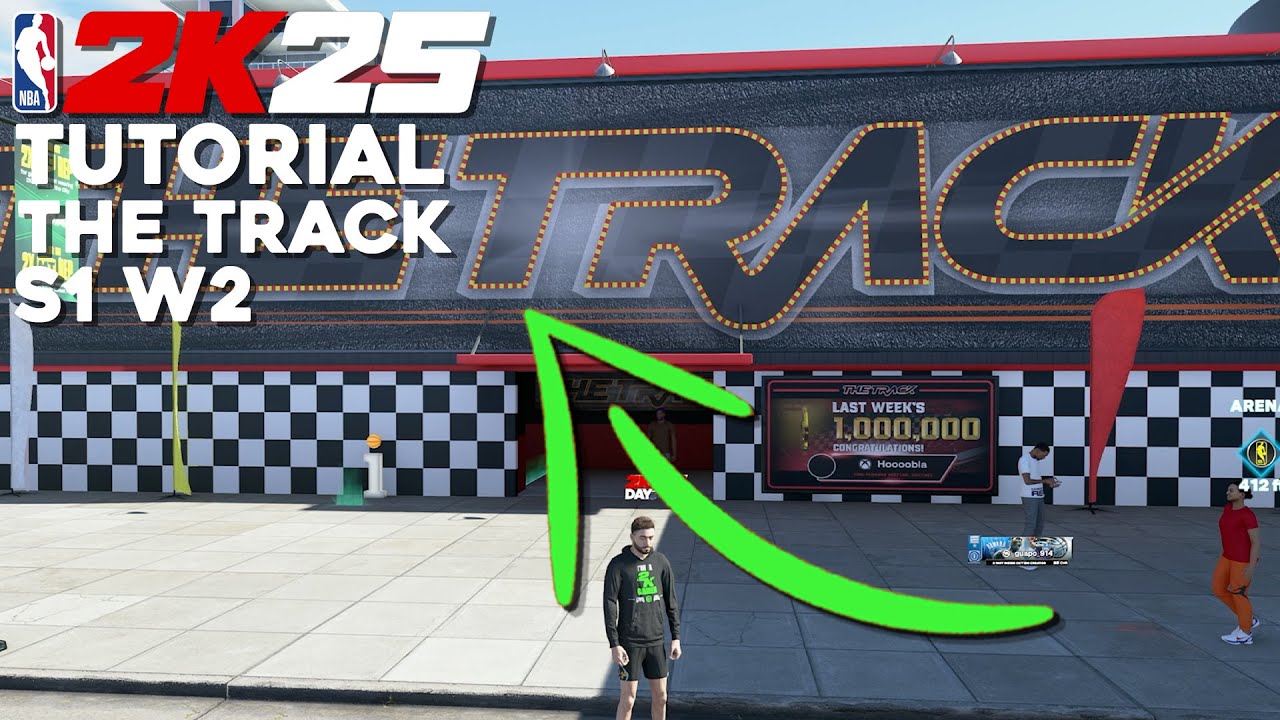 How To Do The Track Race Of The Week In NBA 2K25 (Season 1 Week 2 ...