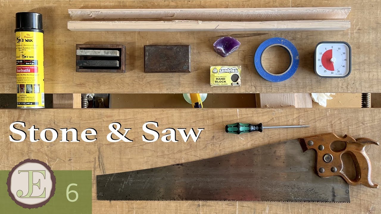 Sharpen a Rip Saw: Stone & Saw | The Hand Tool Practice: 6 - YouTube