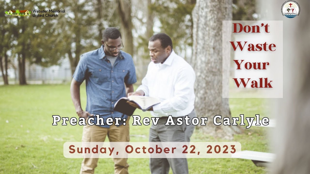 Sermon: October 22, 2023|| Rev. Astor Carlyle || W.M.U.C. - YouTube