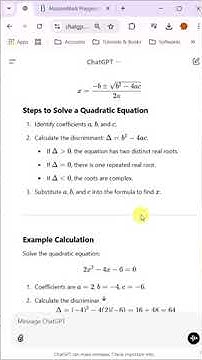 Copy ChatGPT Content to MS Word While Preserving Equations, Tables, and Formatting #chatgpt # ...