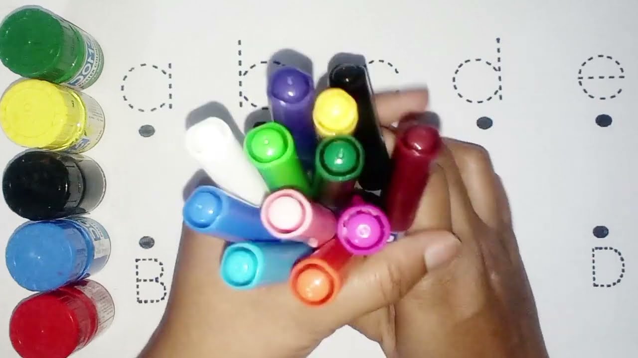 ABCD Matching / English worksheet / Matching Activity / Nursery learing ...