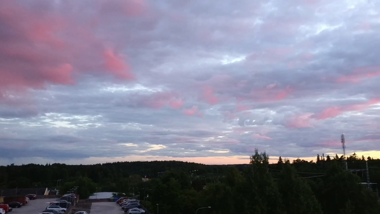 Swedish sky 21june 2017 - YouTube