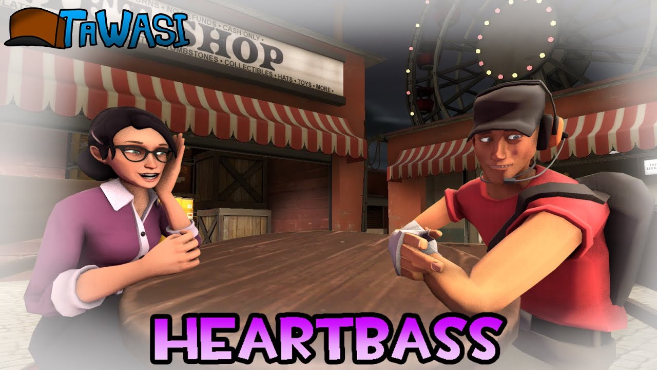 FNF Heartbass but it's a scout and miss pauling sing it! TF2 Cover ...