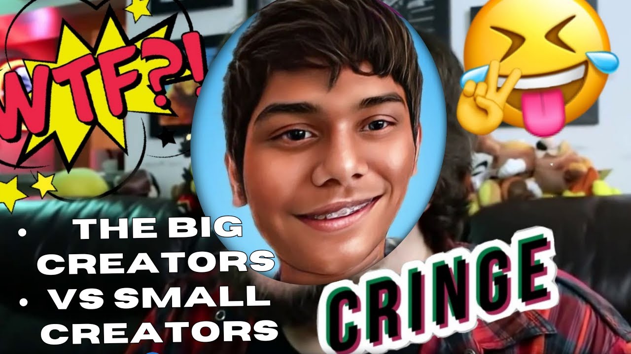 The Big Creators VS Small Creators 🗣️🐣💯 - YouTube