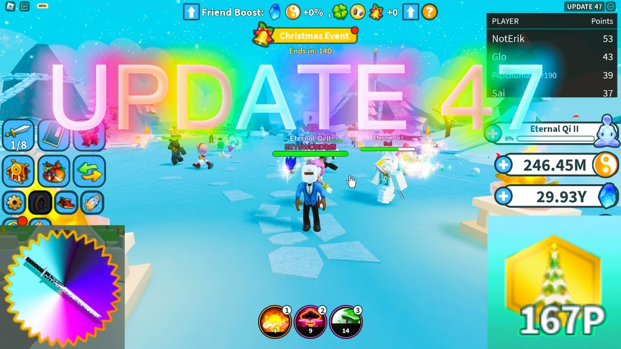 Weapon Fighting Simulator: Update 47 Christmas Time Event! New ...