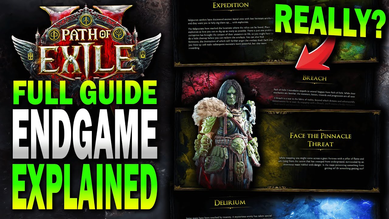 ENDGAME full GUIDE you NEED explaining EVERYTHING! Path of EXILE 2 ...