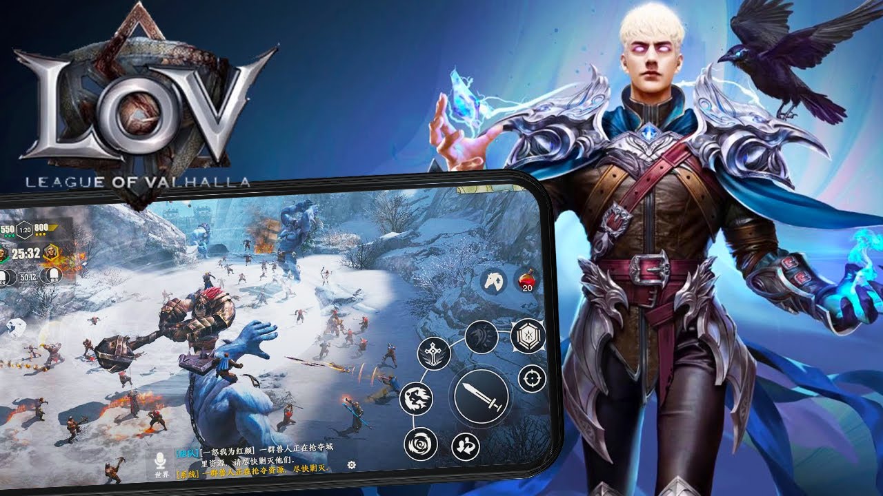В ожидании League of Valhalla. MMORPG с красивой графикой на Android и ...