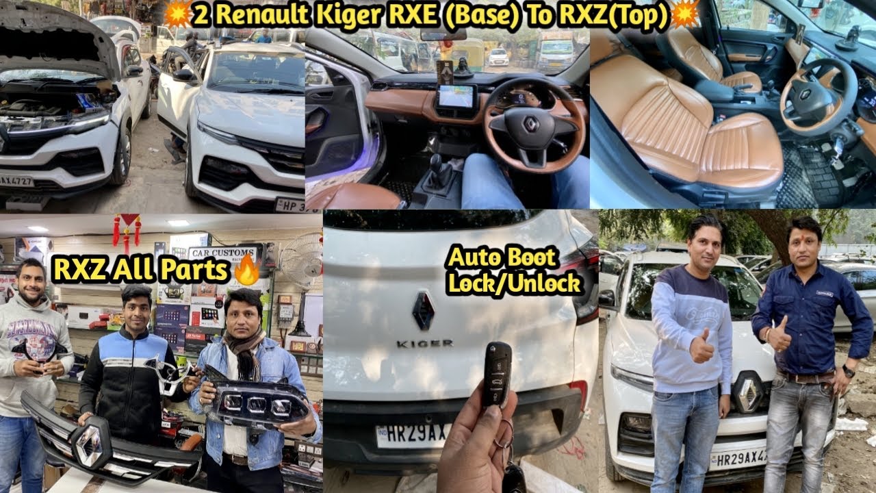 💥2021 Renault Kiger RXE Full Modification🔥kiger modified🔥 Renault kiger ...