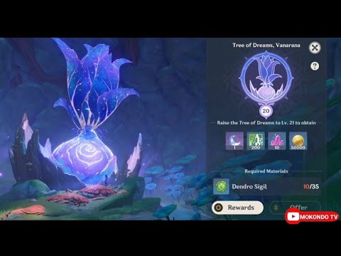 Genshin impact 3.0 - Raise the Tree of Dreams to Level 20 (Maximum ...