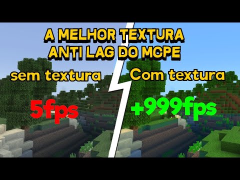 🔥MELHOR TEXTURA ANTI LAG DO MINECRAFT PE 1.19 - YouTube