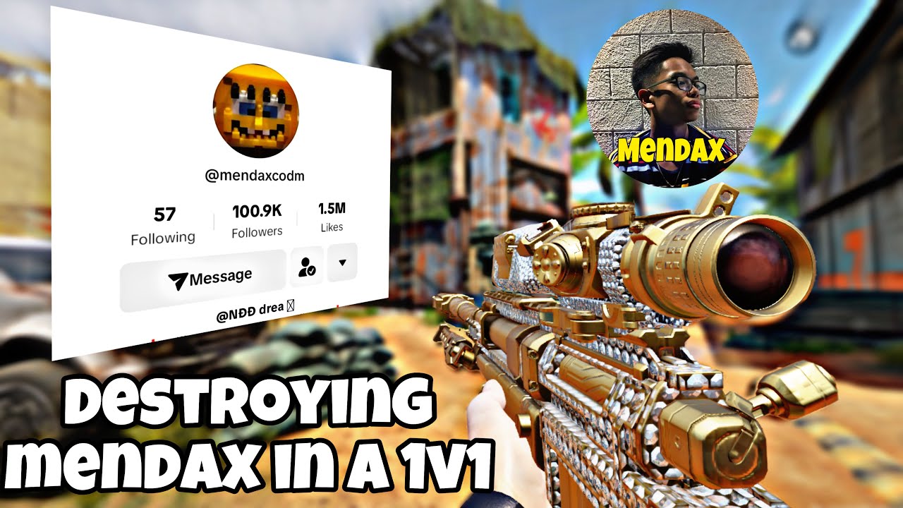 Destroying Mendax In A 1v1 While He’s Streaming - YouTube