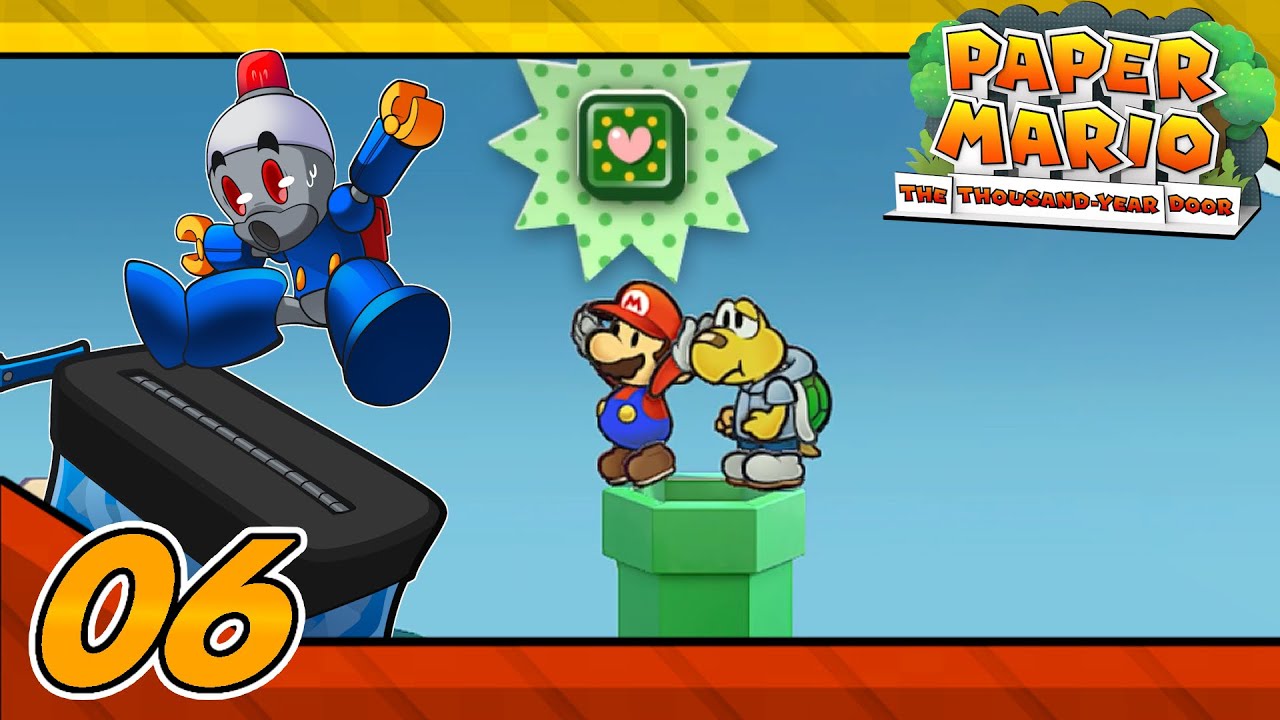 Paper Mario: The Thousand-Year Door #6- Oh Look It's-A Turtle - YouTube