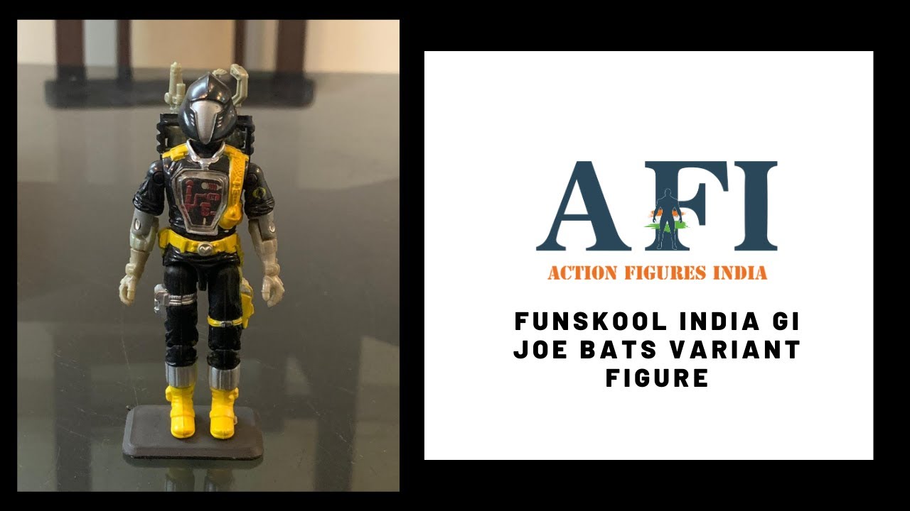 Funskool India GI JOE BATS variant figure - YouTube