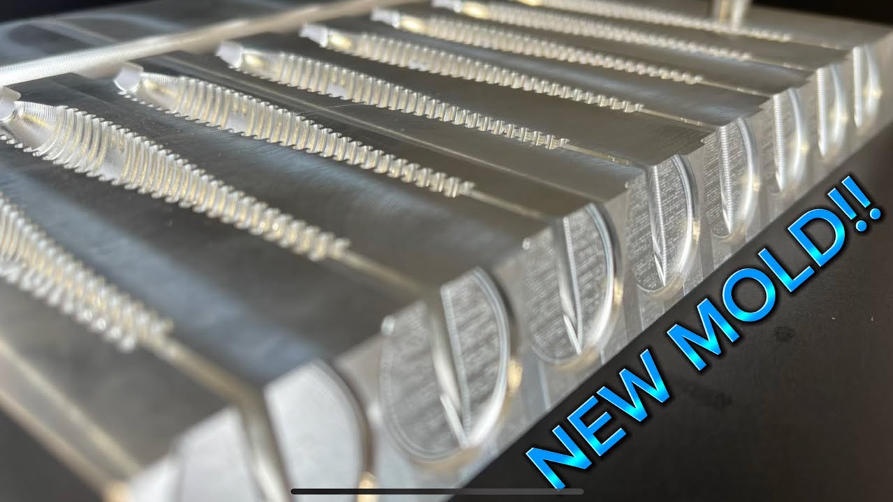 IS THIS THE BEST SWIMBAIT MOLD YOU CAN BUY? ~ Kearbydm 3.8” Ribbed ...