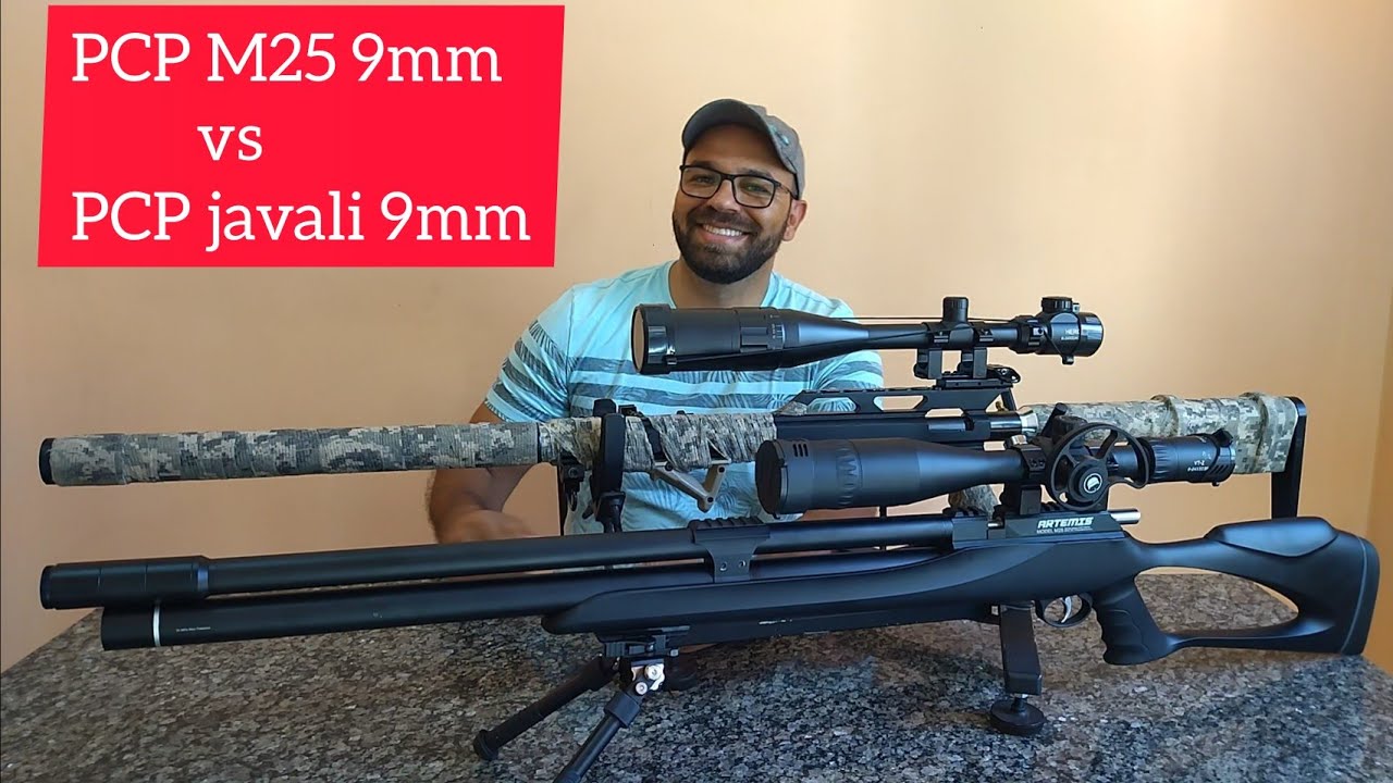 PCP Javali 9mm e M25 9MM - Vai começar o duelo de Titãs - YouTube