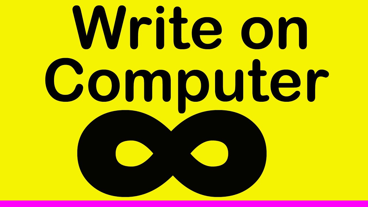 how to type infinity sign on laptop keyboard - YouTube